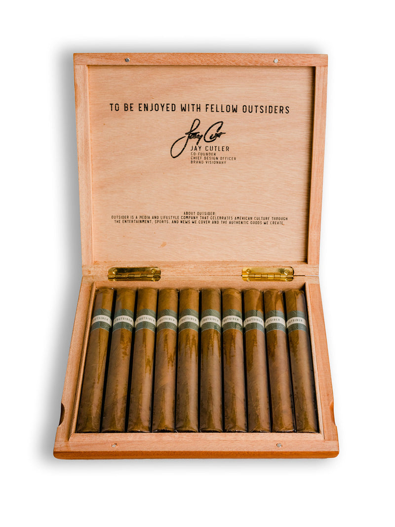 Outsider Cigars - Jay Cutler's Custom Personal Limited Cigar Blend ...